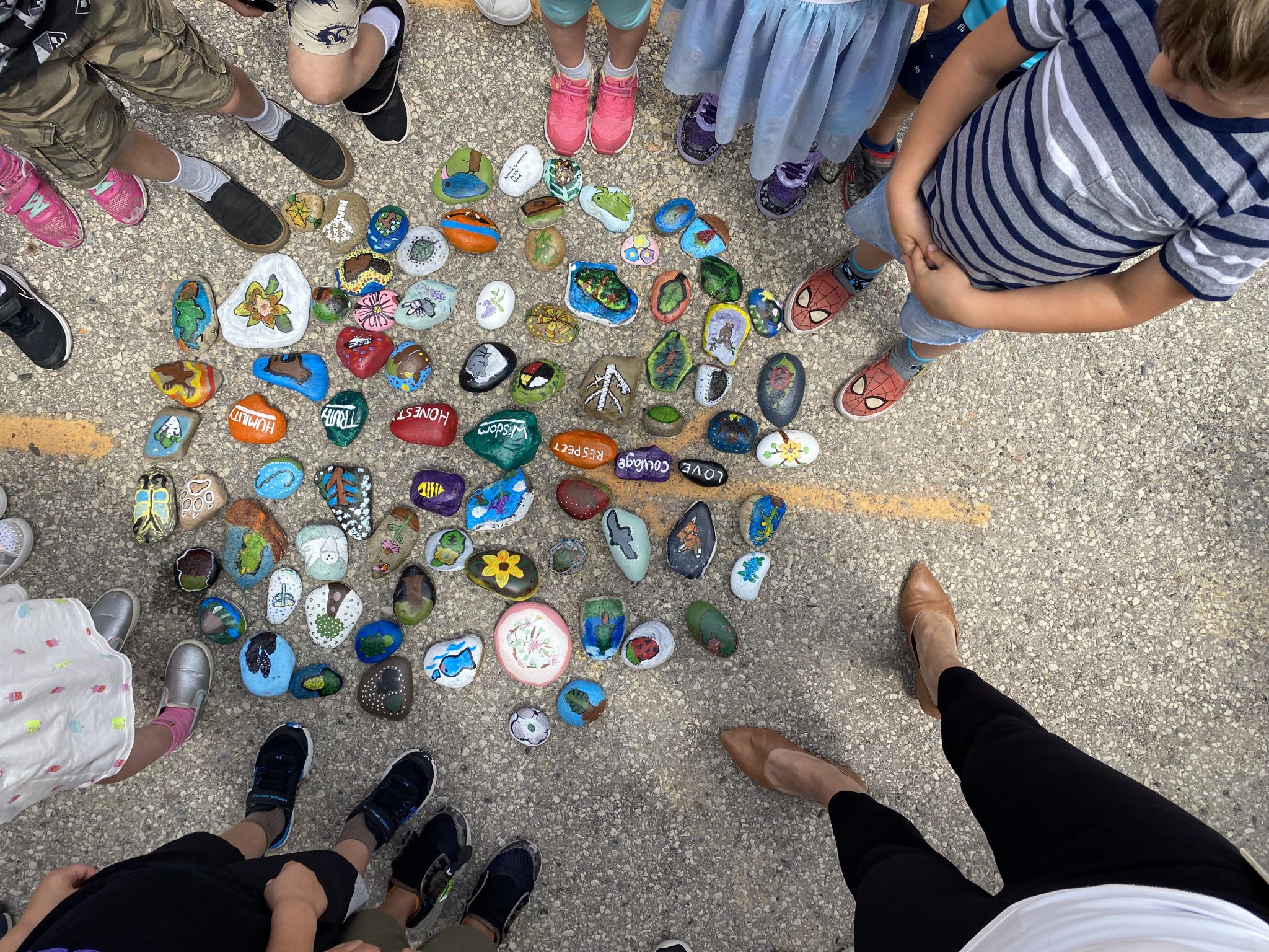 Rock Painting Project | Allan A. Greenleaf Elementary School