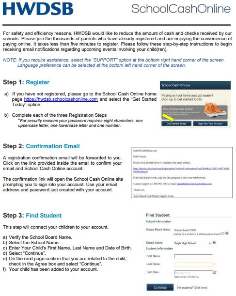 School Cash Online | Allan A. Greenleaf Elementary School