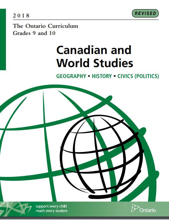 Canadian and World Studies | Ancaster High Secondary School