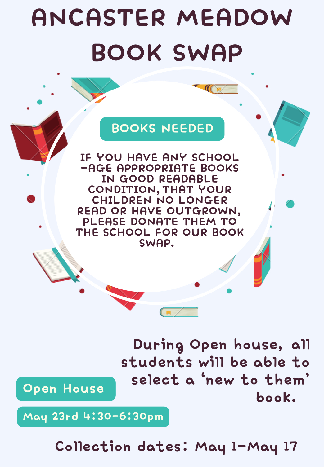 Book Swap | Ancaster Meadow Elementary School