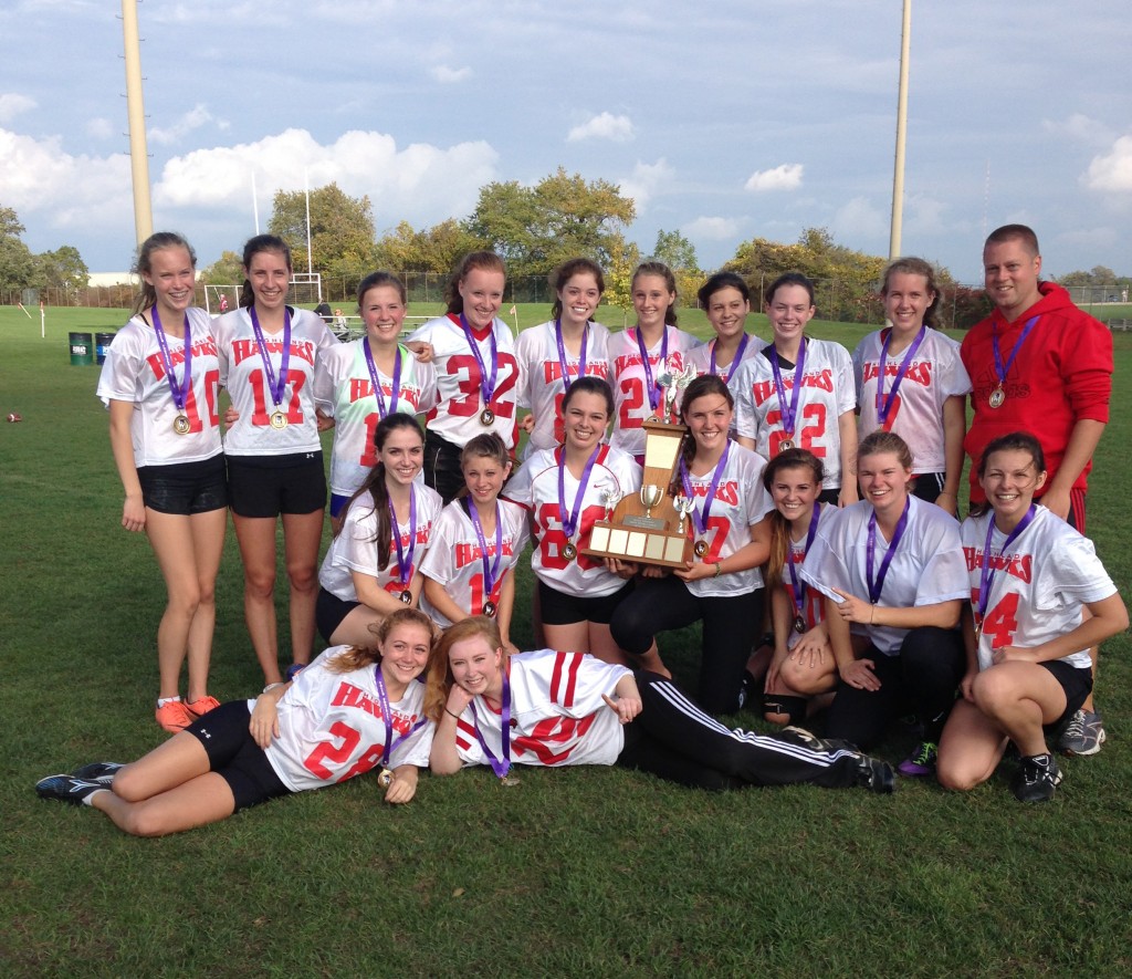 Girls Touch Football Champions | Hamilton-Wentworth District School Board