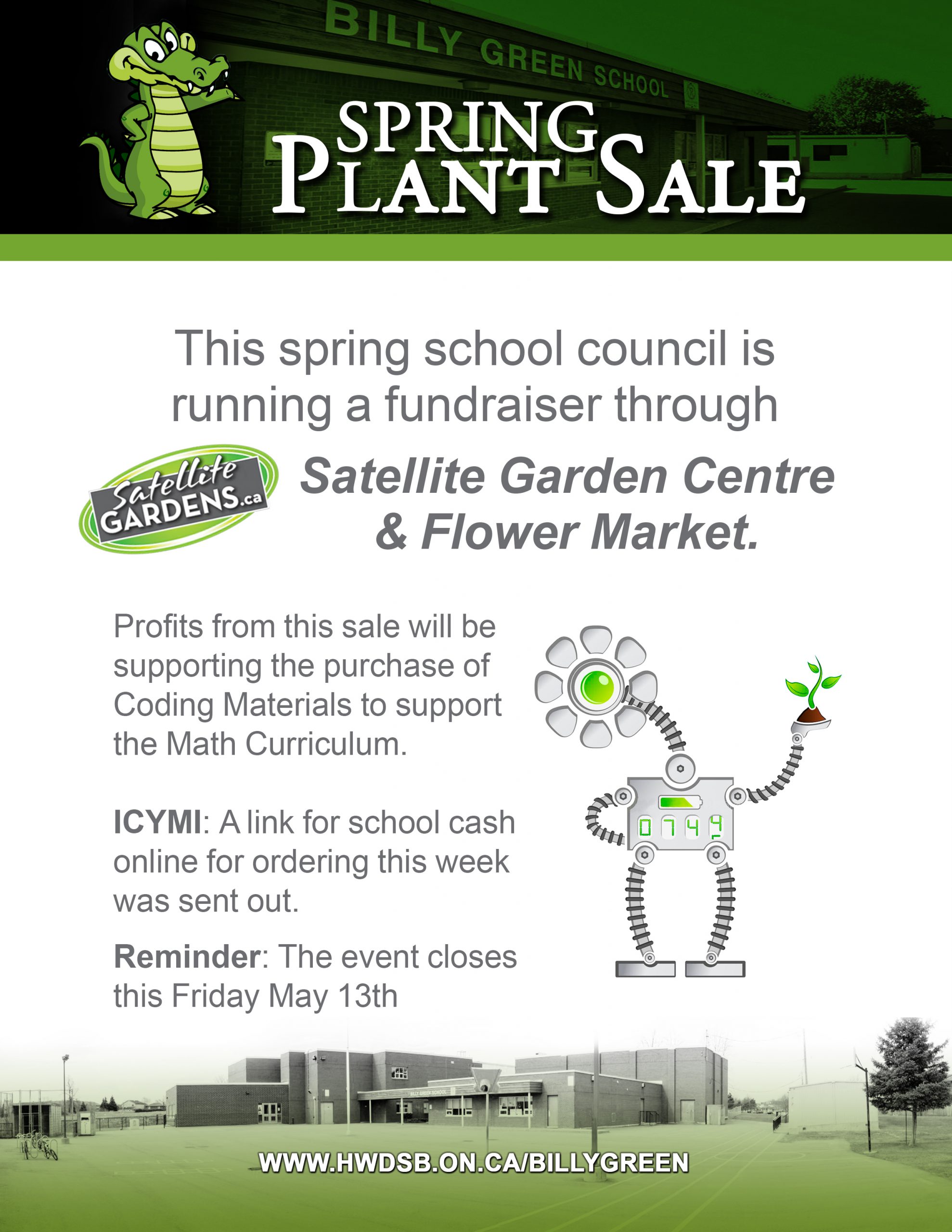School Council Plant Sale | Billy Green Elementary School