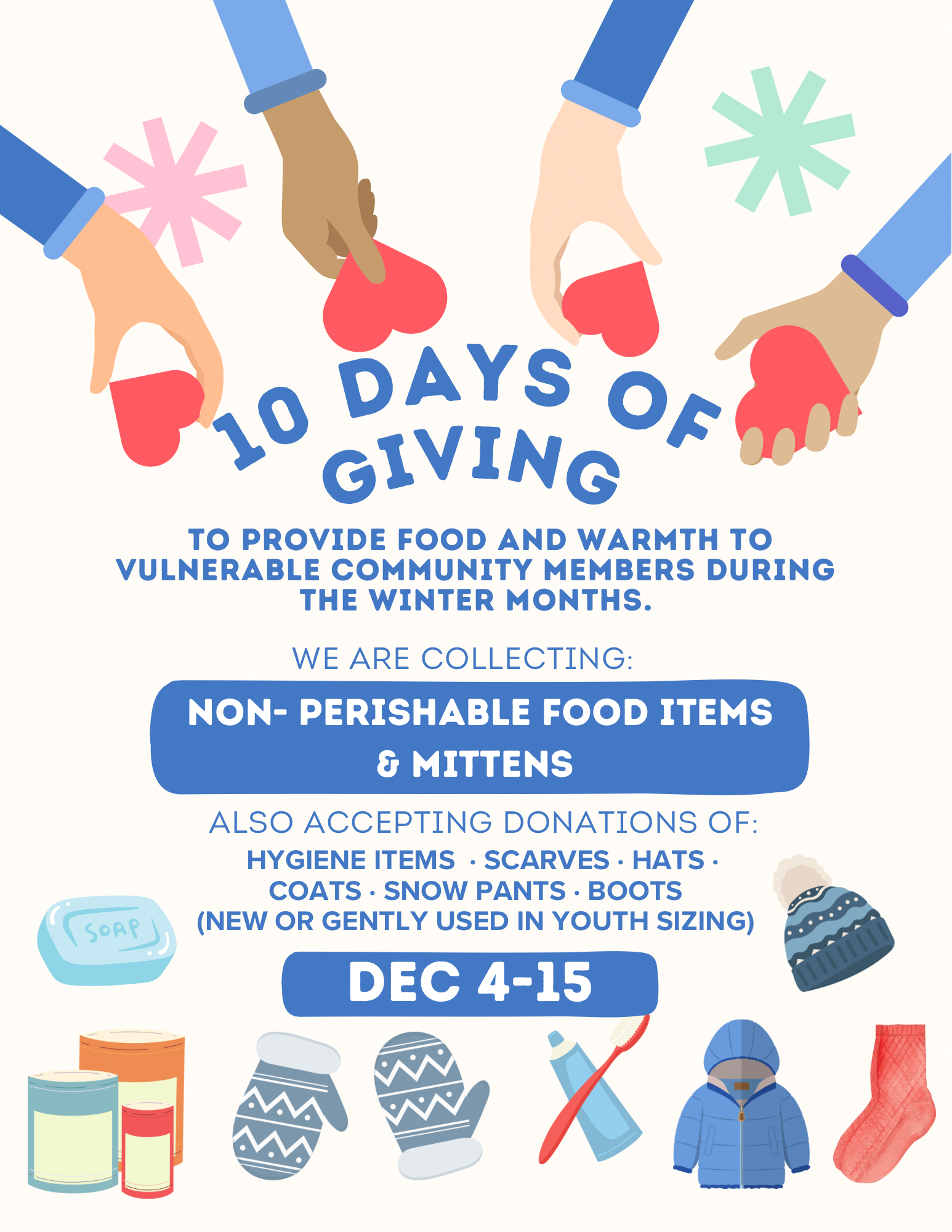 10 Days of Giving | Dundas Central Elementary School
