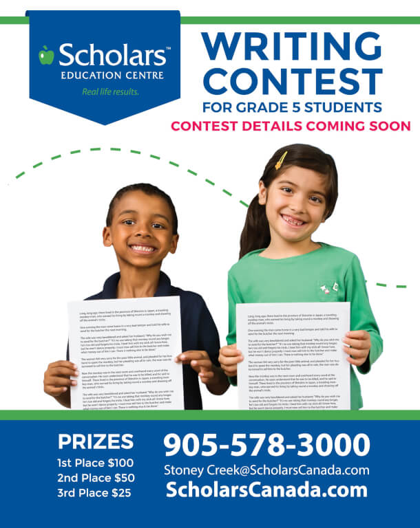 Scholars Education Center Grade 5 Writing Contest Details | Gatestone ...