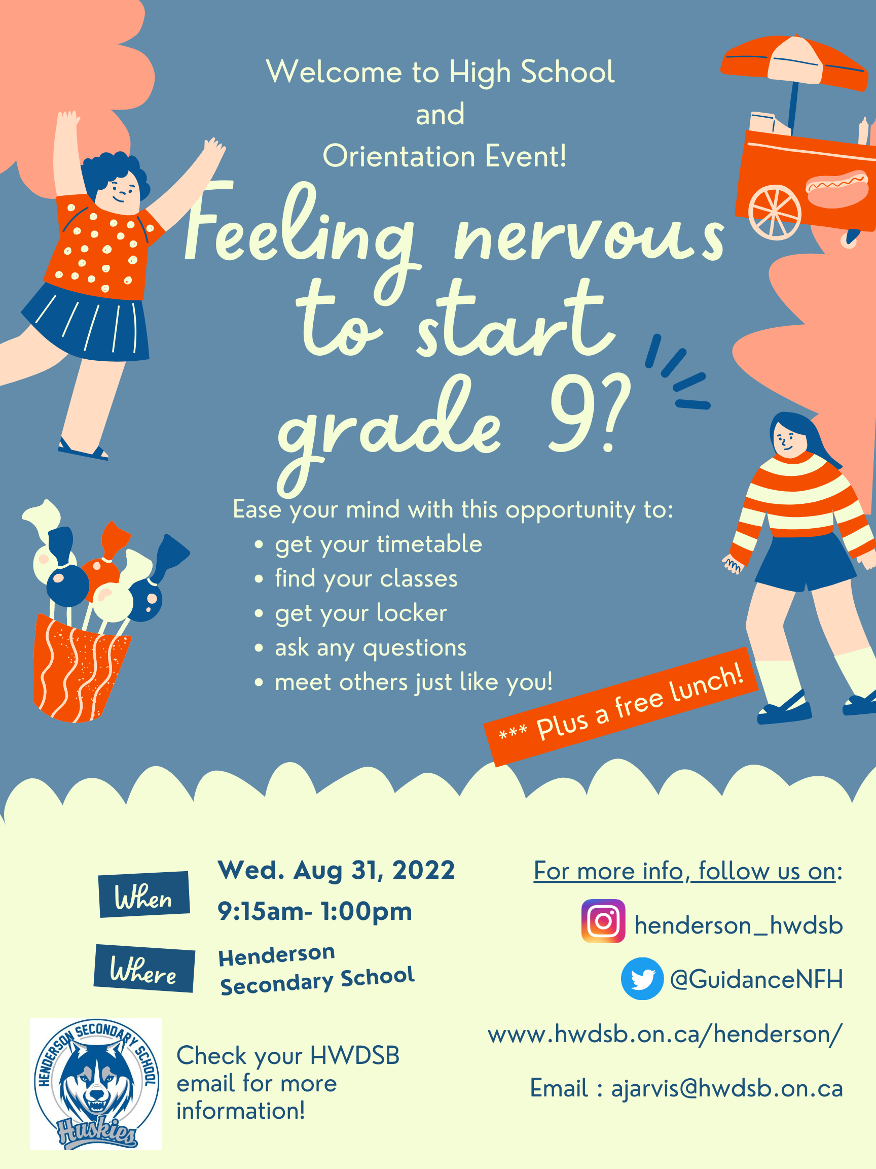 Grade 9 Orientation Day Wednesday August 31stNora Frances Henderson grade-9-orientation-day-wednesday-august-31stnora-frances-henderson