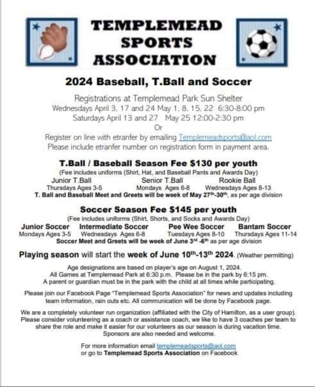 Templemead Sports Association | Highview Elementary School