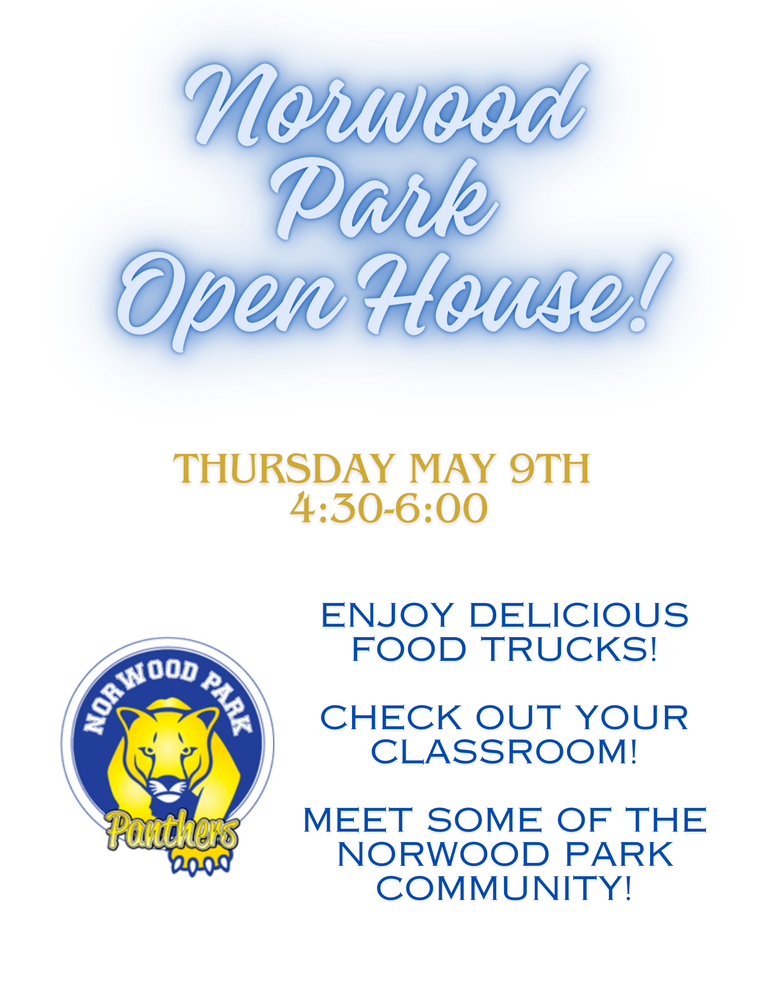 Norwood Park Open House | Norwood Park Elementary School