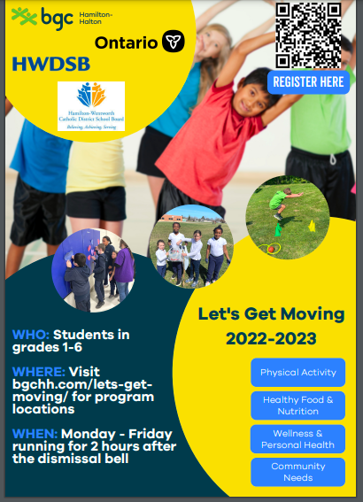 Let’s Get Moving | Prince of Wales Elementary School