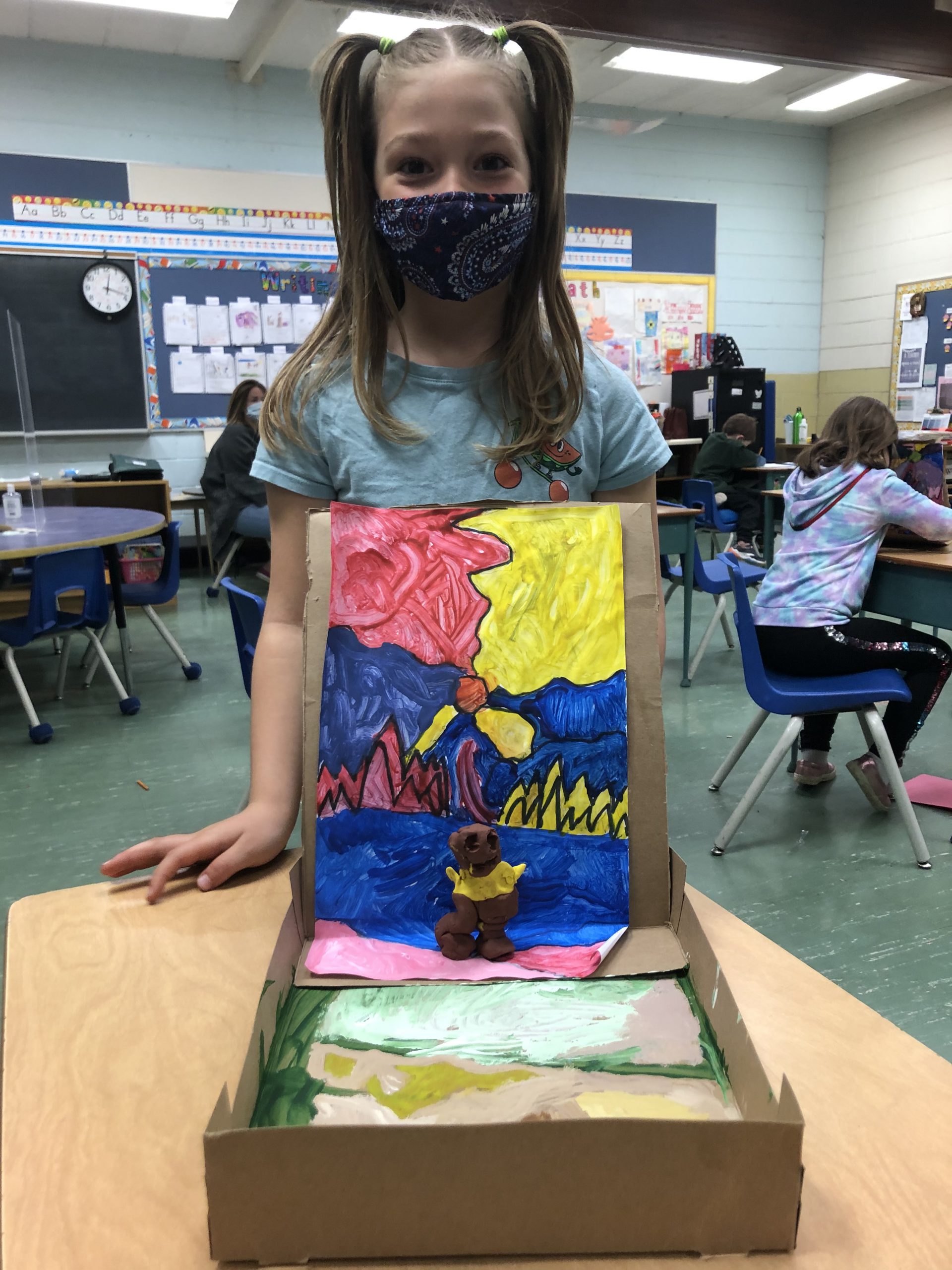 Mrs. Sabourin’s Class Dioramas | Richard Beasley Elementary School