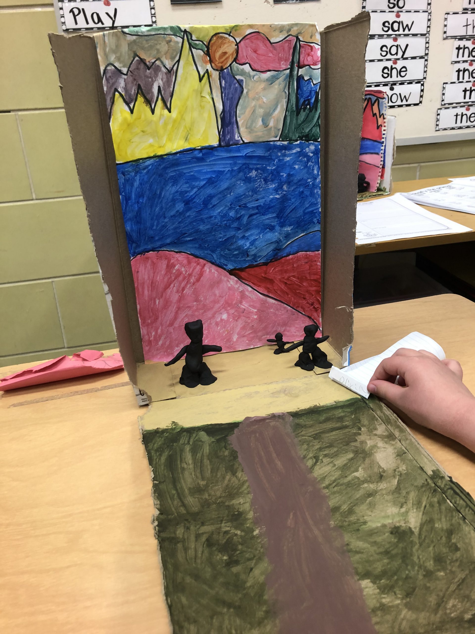 Mrs. Sabourin’s Class Dioramas | Richard Beasley Elementary School