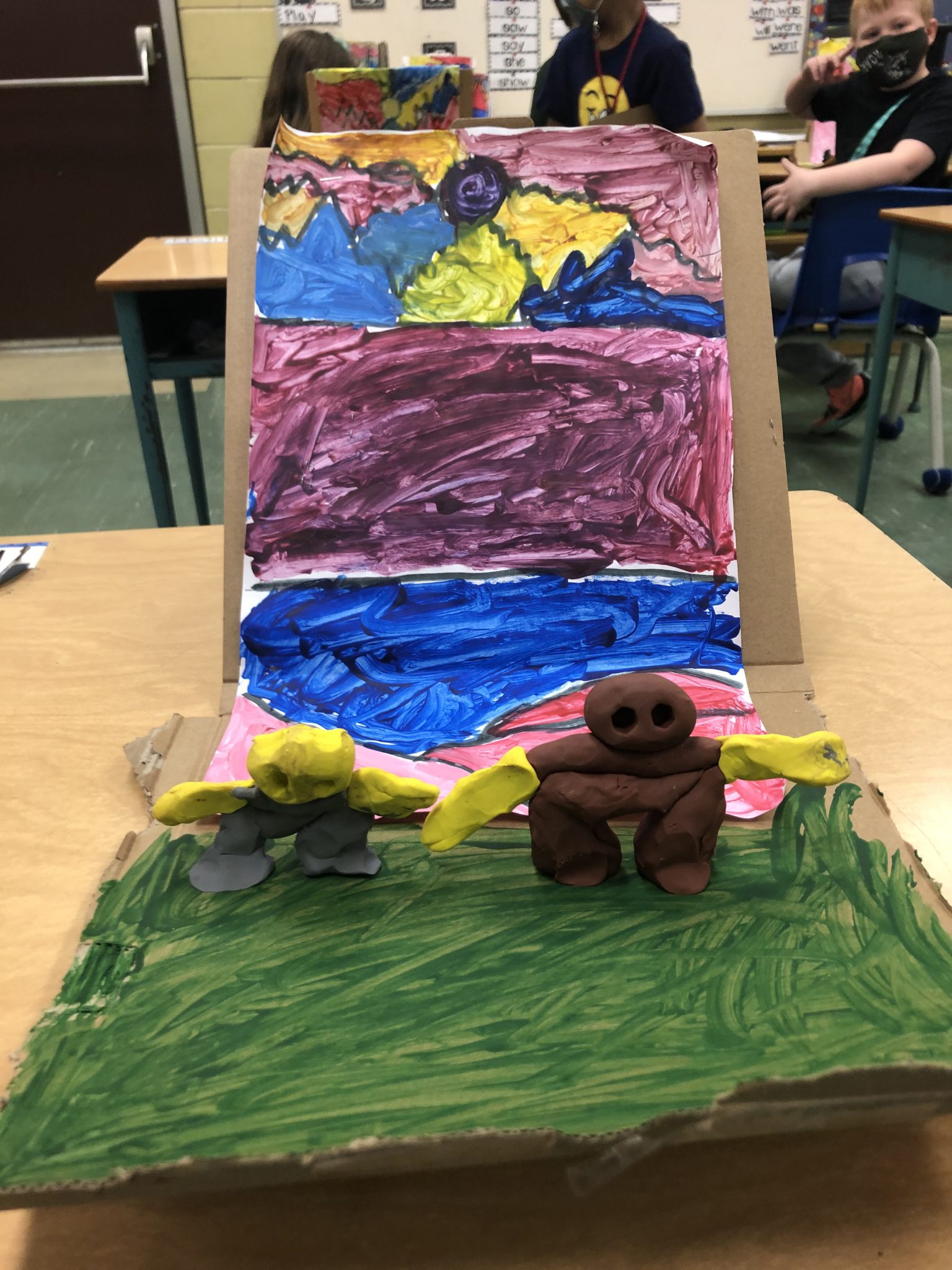 Mrs. Sabourin’s Class Dioramas | Richard Beasley Elementary School