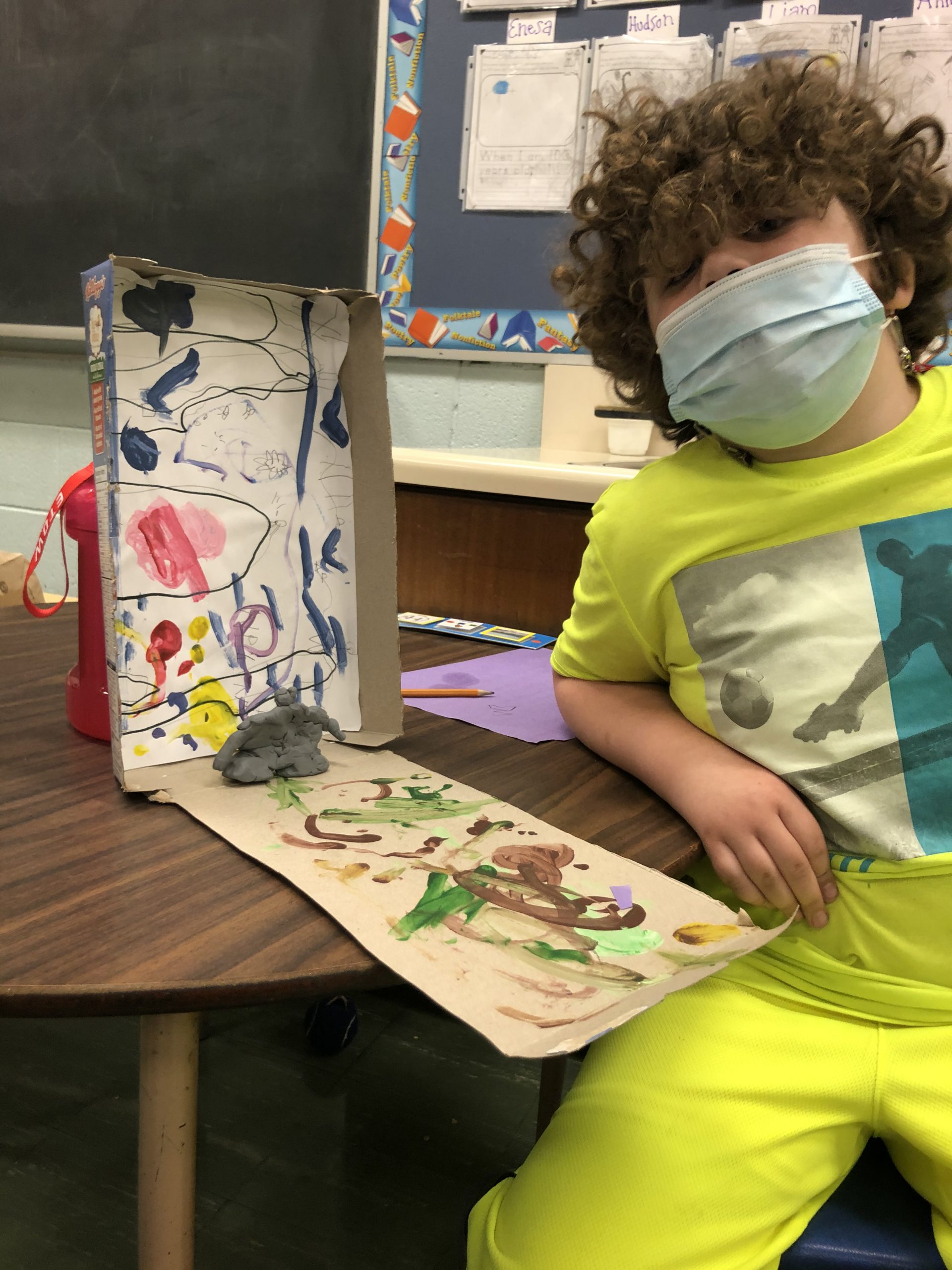 Mrs. Sabourin’s Class Dioramas | Richard Beasley Elementary School