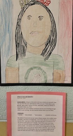Student Self-Portraits | Richard Beasley Elementary School