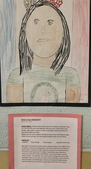 Student Self-Portraits | Richard Beasley Elementary School