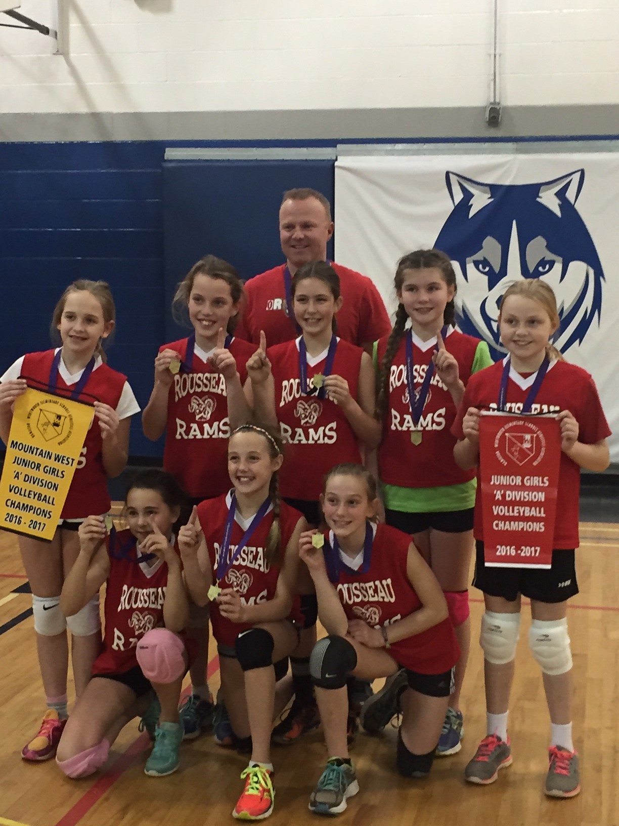 Rams Girls Volleyball Team wins HWDSB Division A Championship Game ...