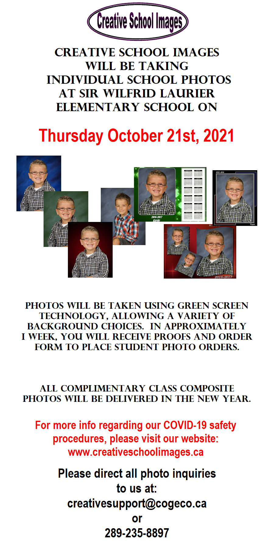 Picture Day | Sir Wilfrid Laurier Elementary School