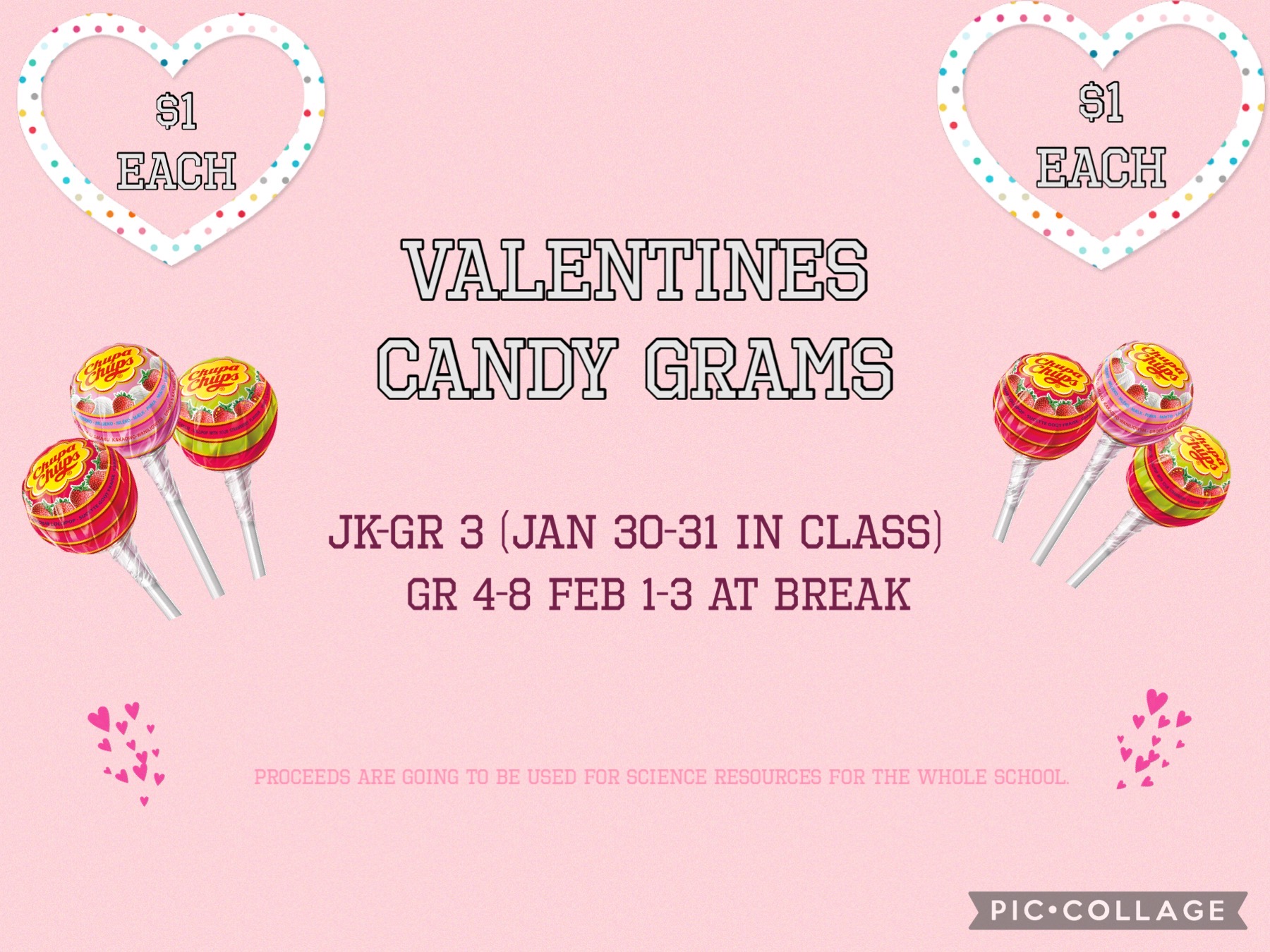Valentines Candy Grams | Tiffany Hills Elementary School