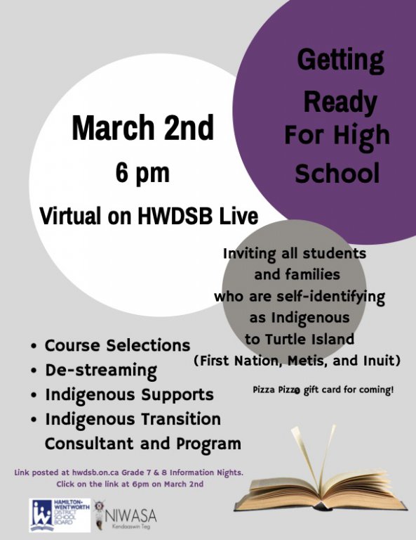 Getting Ready for High School for Indigenous Students | Hamilton ...