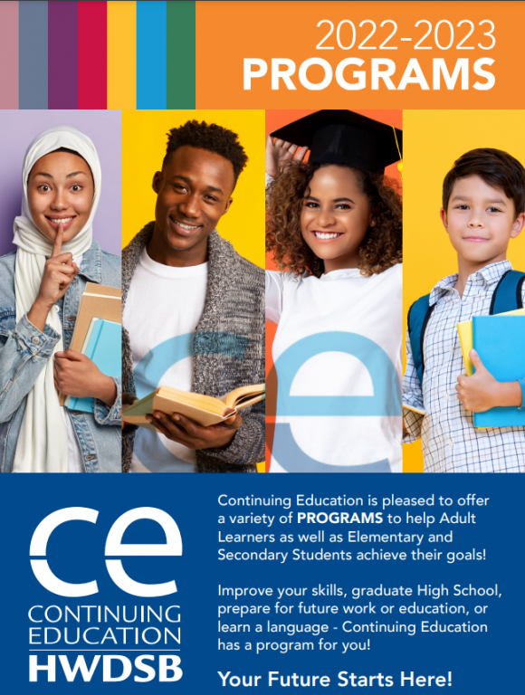 Continuing Education 2022-23 Programs Brochure | Hamilton-Wentworth ...