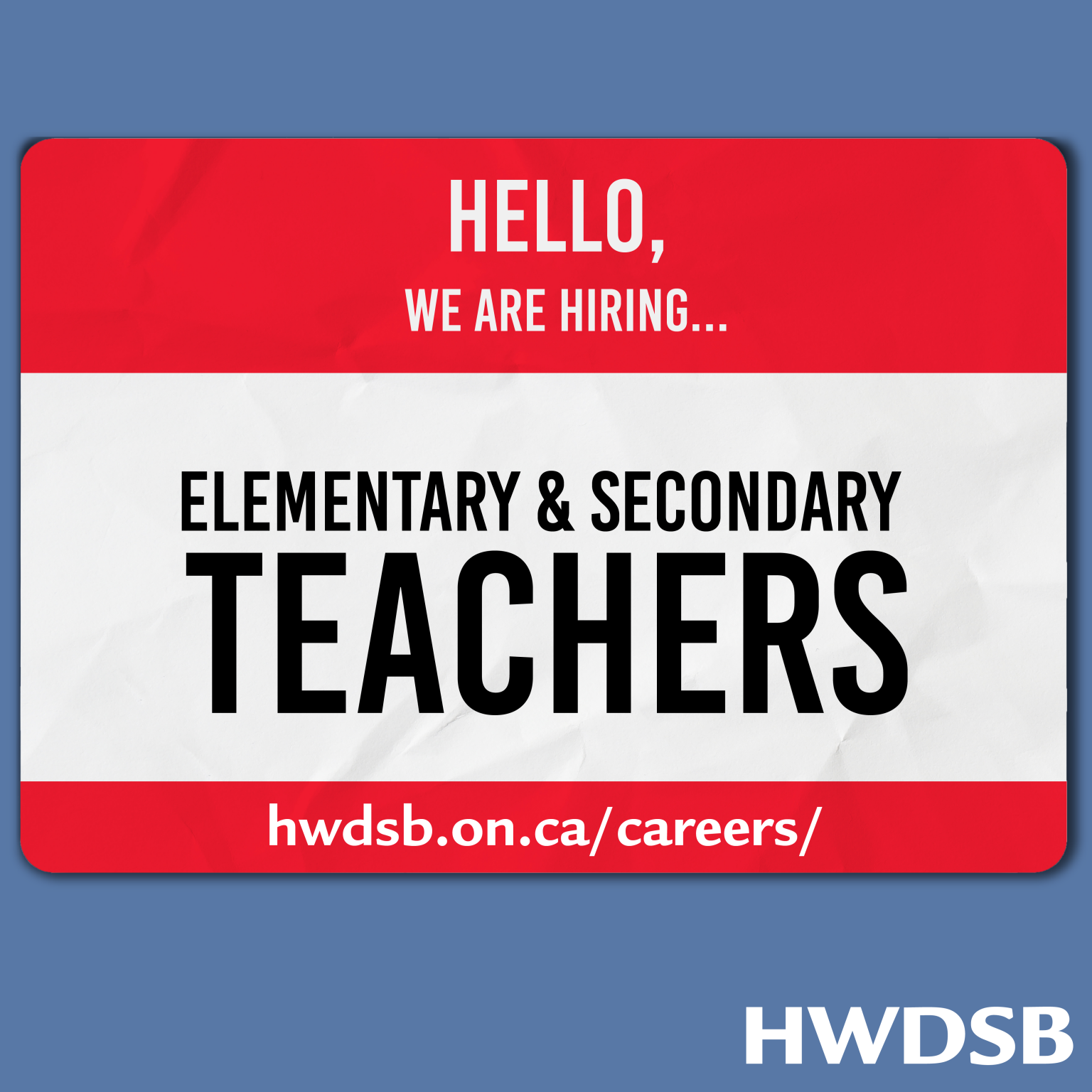 Elementary and Secondary Teachers | Hamilton-Wentworth District School ...