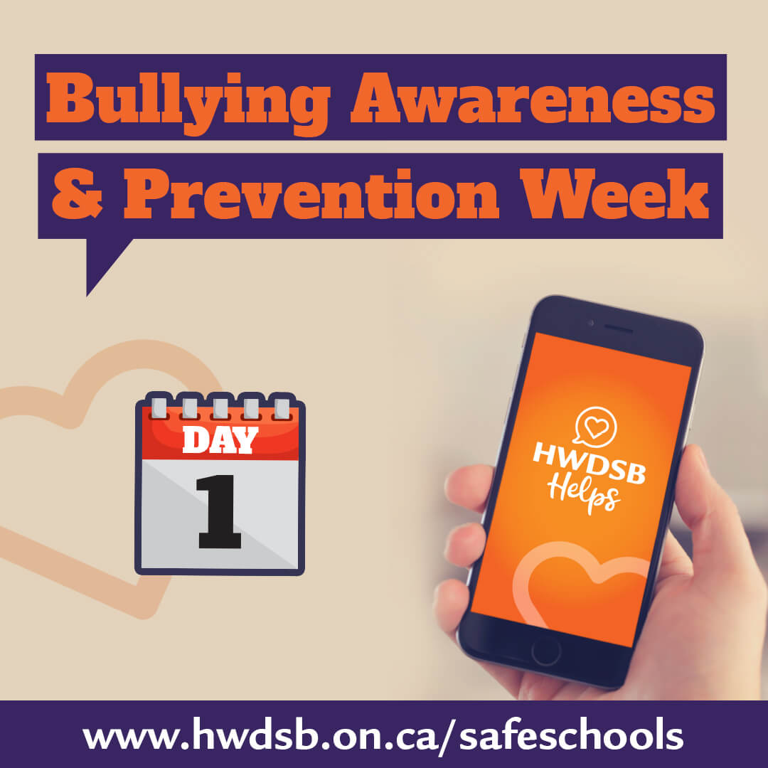 Bullying Awareness and Prevention Week 2023 | Hamilton-Wentworth ...