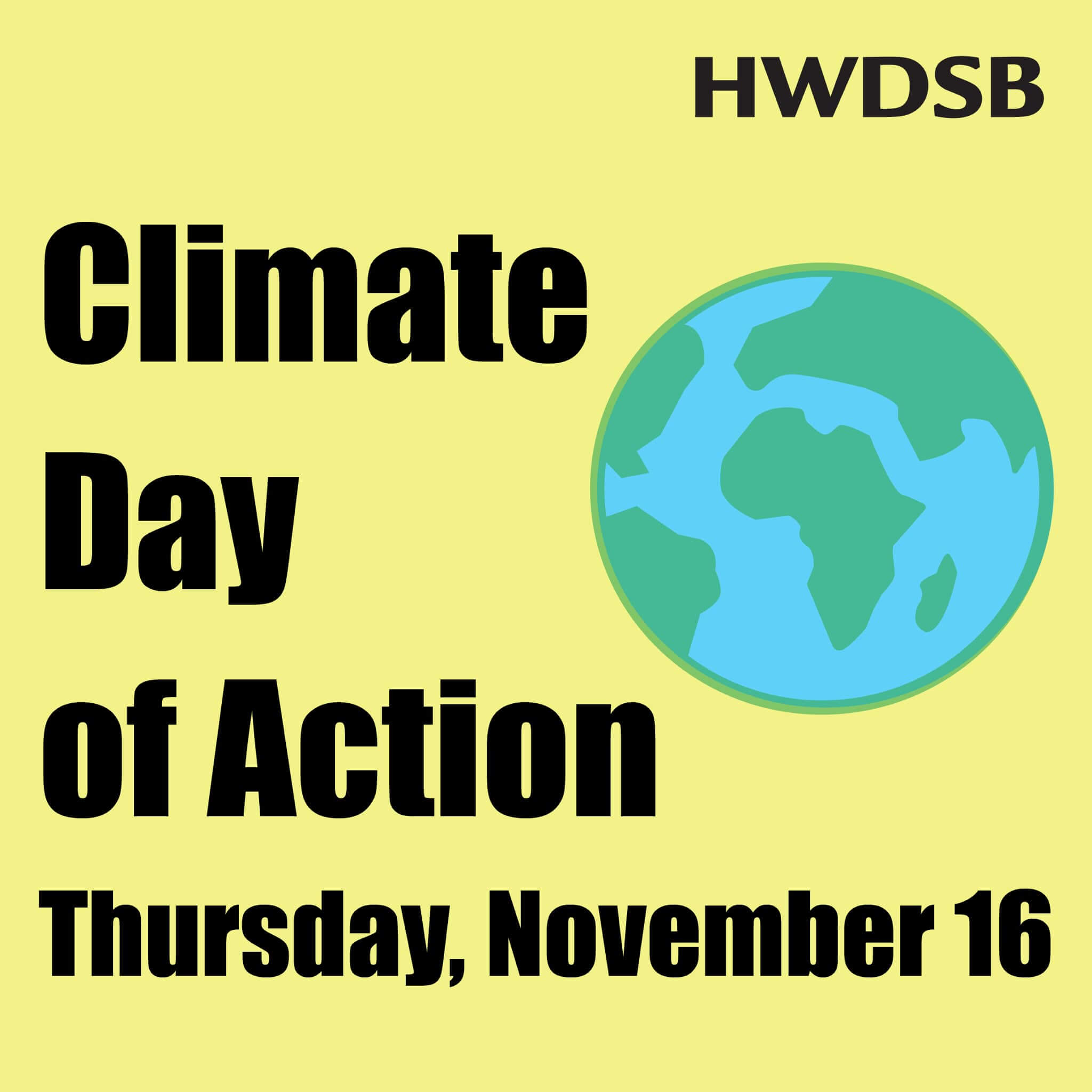 Climate Days of Action Coming to HWDSB Secondary Schools | Hamilton ...