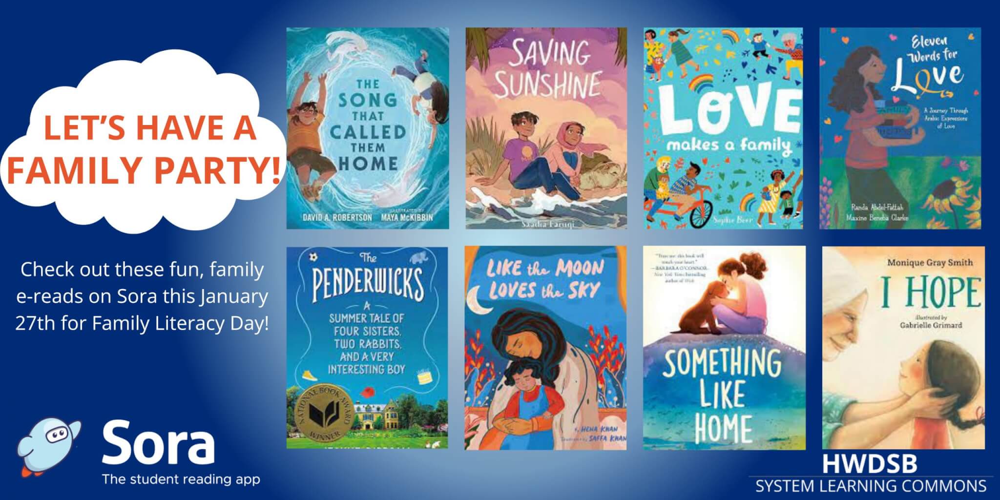 Family Literacy Day: Celebrating 25 Years with HWDSB and Sora ...