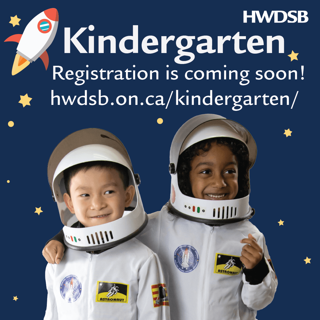 Kindergarten Registration Opens February 5 | Hamilton-Wentworth ...